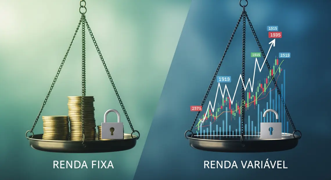 Morando fora: renda fixa ou variável para investir no Brasil?